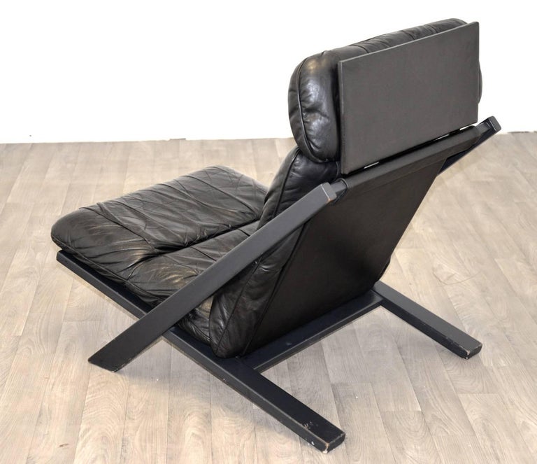 Patchwork Leather Lounge Chair by Ueli Berger for De Sede of ...