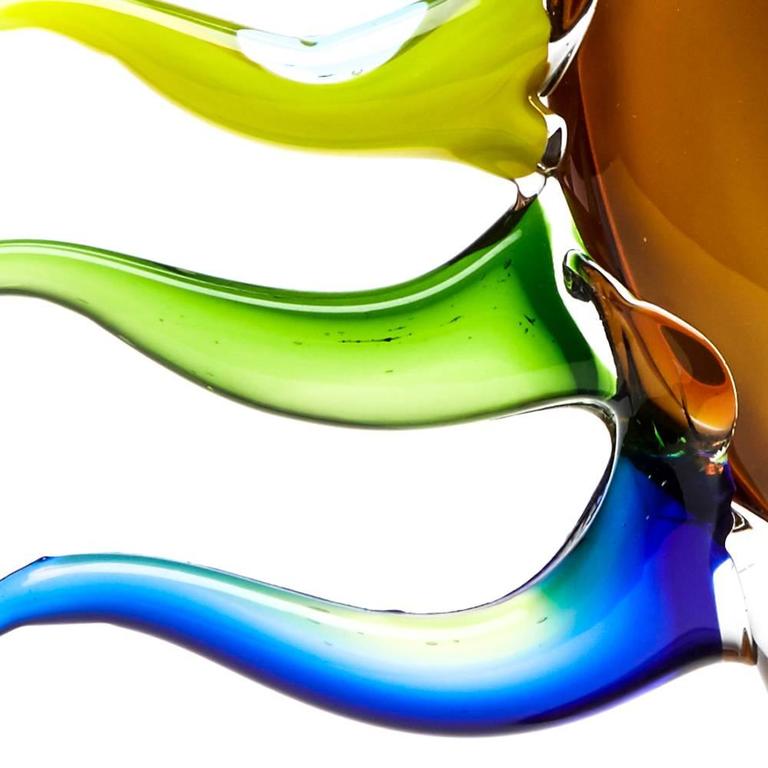 Murano Glass Mario Badioli Abstract Head Sculpture, circa 1980 at ...