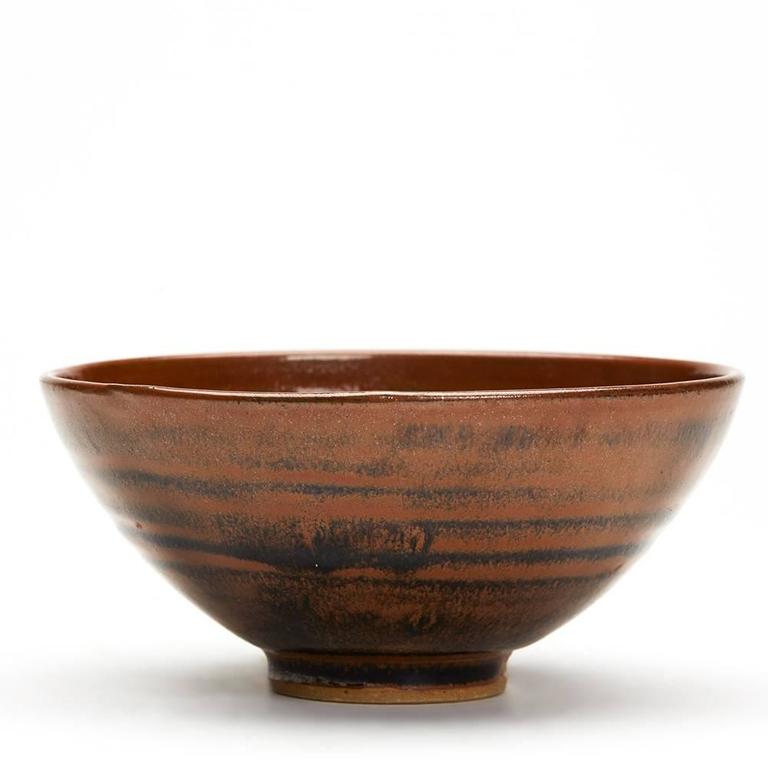 Studio Lava Bowl by Ken Halsall Light Trees Pottery, circa 1975 For ...