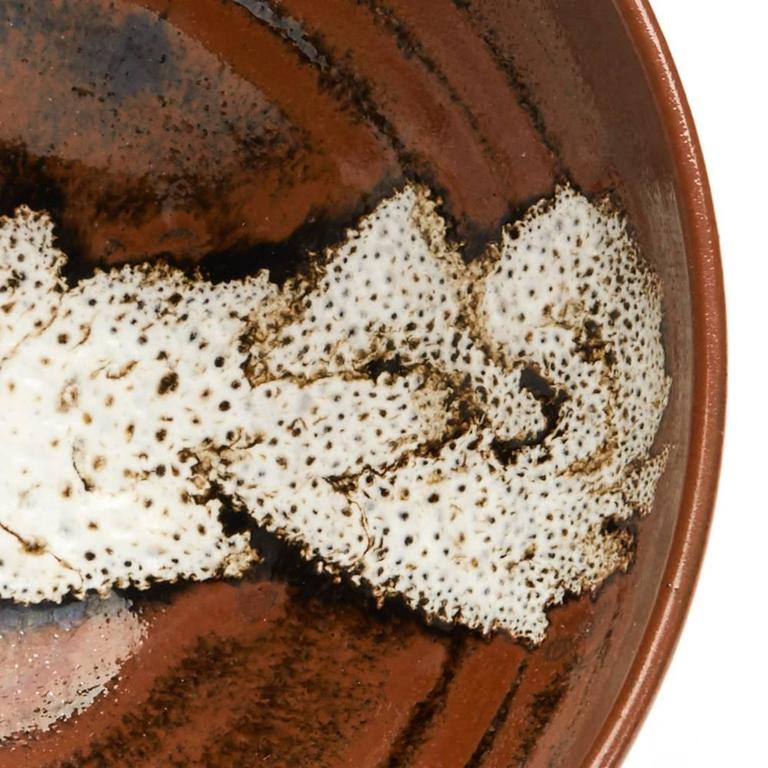 Studio Lava Bowl by Ken Halsall Light Trees Pottery, circa 1975 For ...