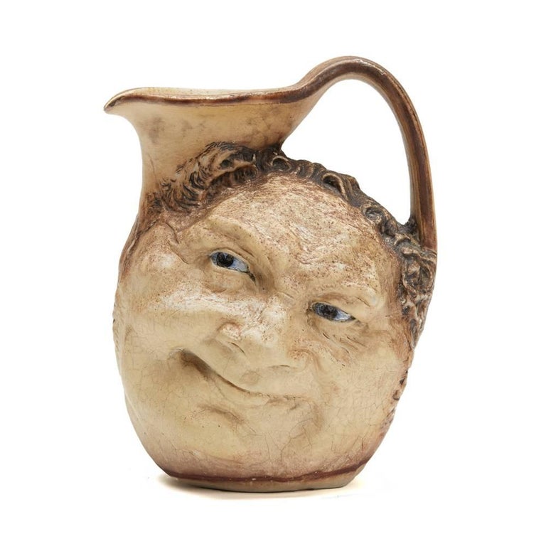 Robert Wallace Martin Face Jug Martin Brothers, 1900 at 1stDibs
