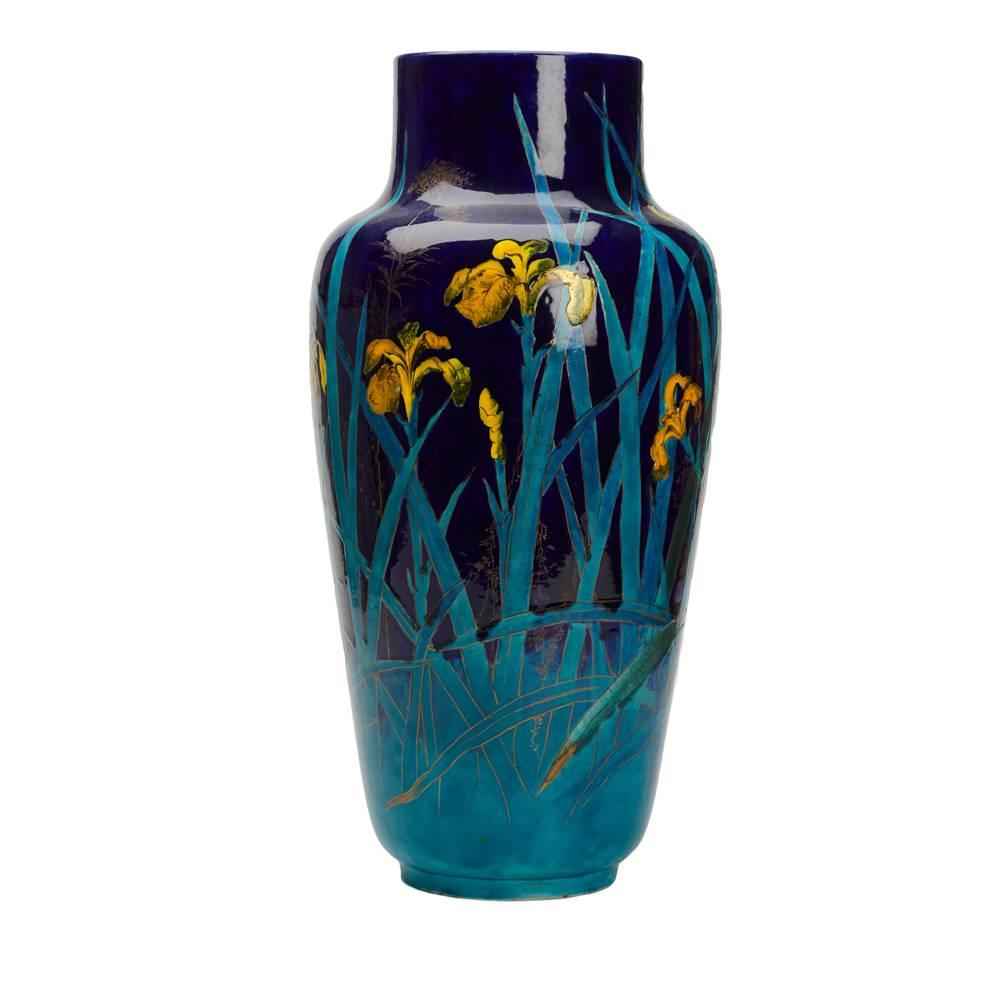 Antique Art Pottery Vase by Pierre Mallet and Léonce Goutard, circa ...