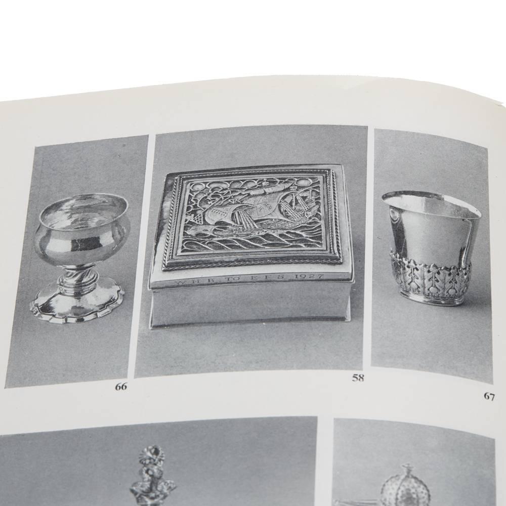 Omar Ramsden Arts and Crafts Silver and Enamel Box, 1926 For Sale at ...