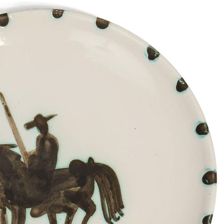 Pablo Picasso Pottery 'Picador' Plate, Limited Edition 1952 at 1stDibs