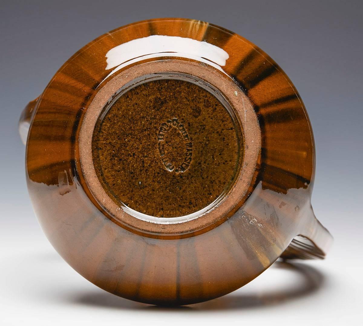 Art Nouveau French Clement Massier Vase, 19th Century For Sale at 1stdibs