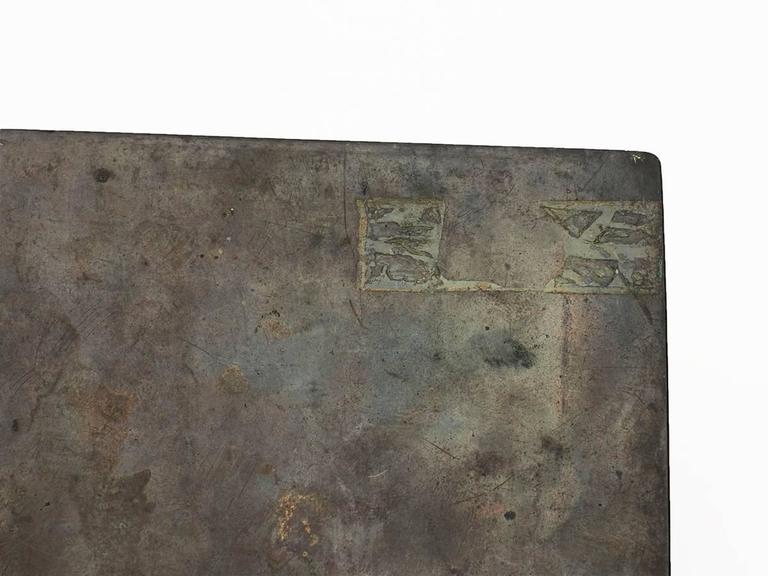 Original Copper Engraving Plate Lady Charlotte Finch, 1755 at 1stDibs