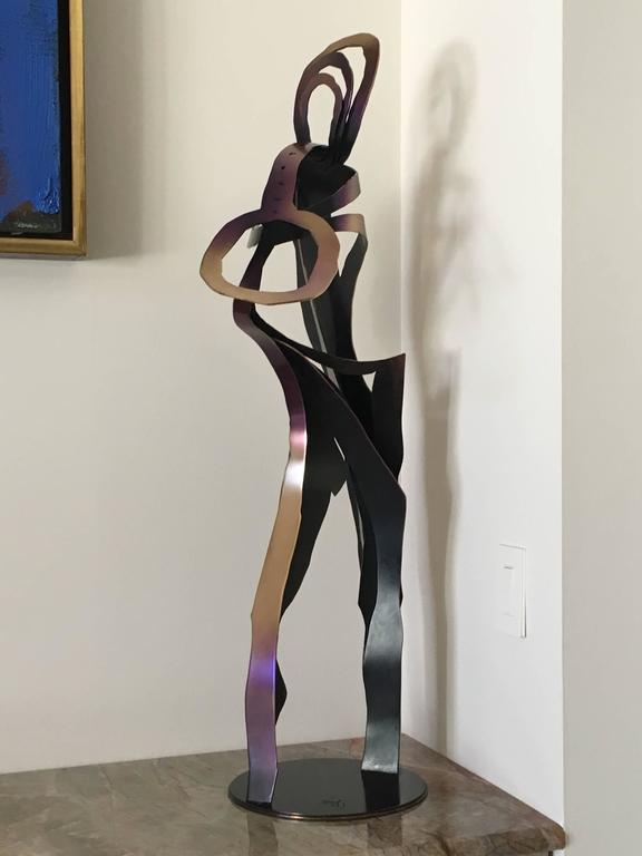 Modern Sculpture of "Miles" Davis by John Raimondi, at 1stDibs