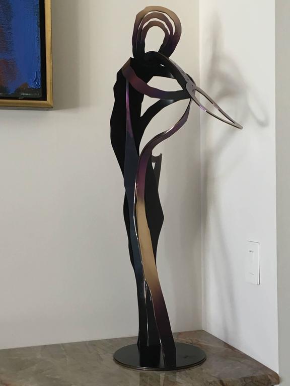 Modern Sculpture of "Miles" Davis by John Raimondi, at 1stDibs