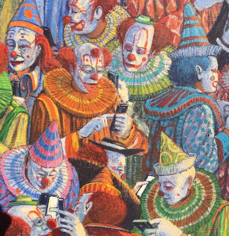 Oil on Canvas by Stephen Lapierre "the Great Race" at 1stDibs