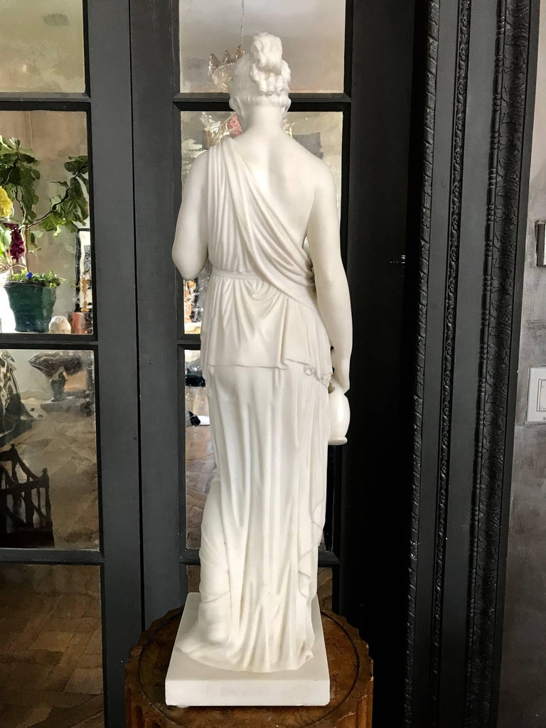 Marble Statue of Hebe at 1stDibs | hebe statue, hebe sculpture, statue ...