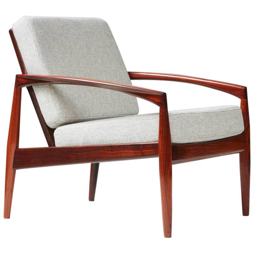 Pair of Kai Kristiansen Rosewood Paper Knife Chairs, Denmark, 1960s at ...
