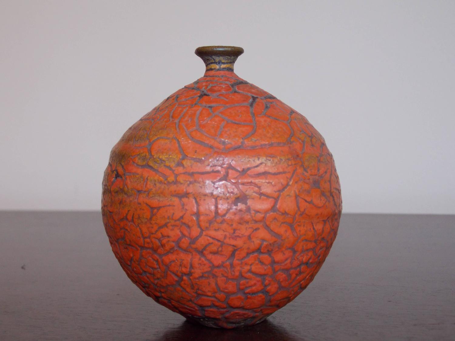 Doyle Lane Studio Pottery Weed Vase California Design For Sale at 1stdibs