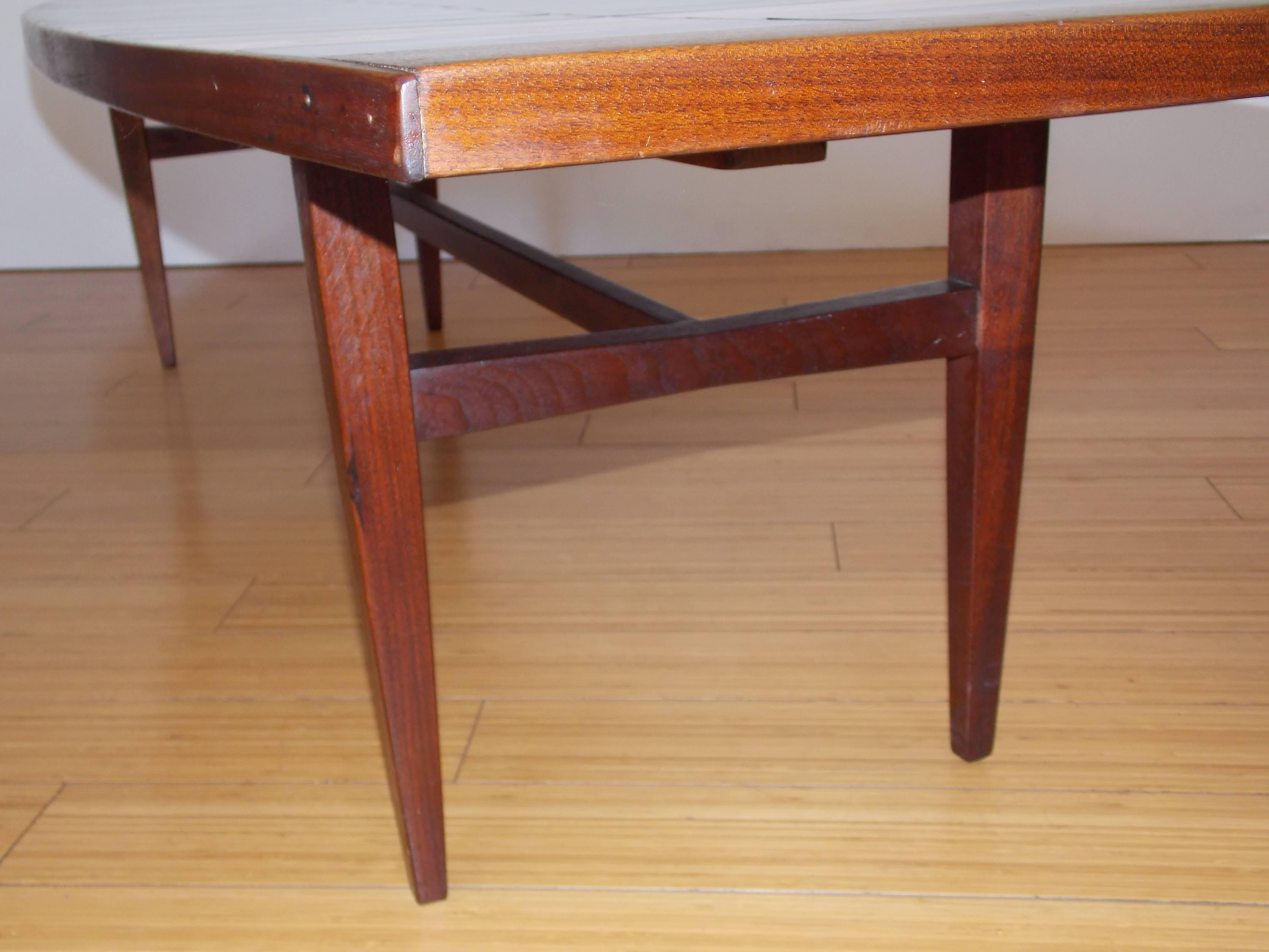 Frank Rohloff Coffee Table California Design at 1stDibs