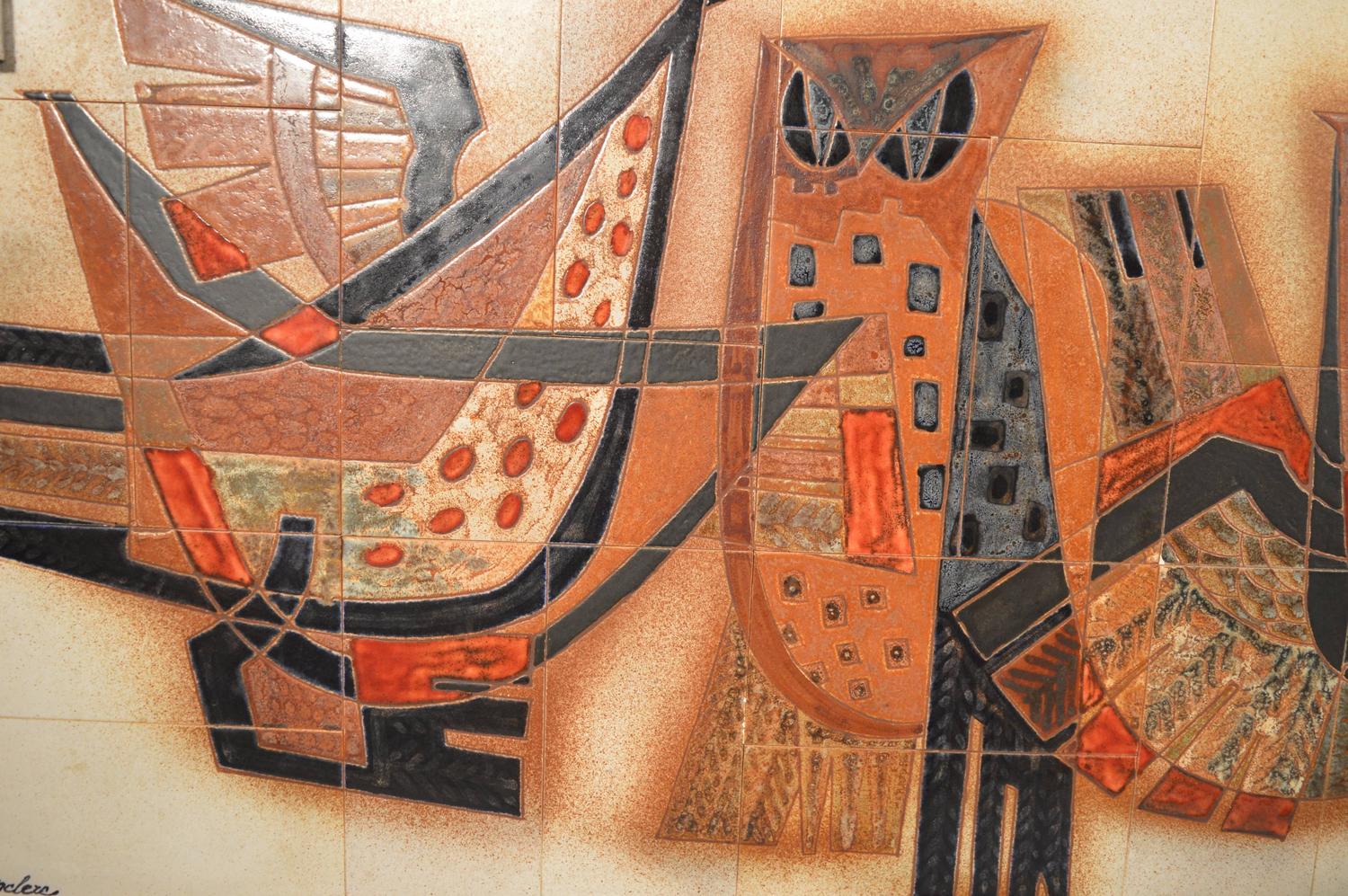 Alfred Hendrickx Tile Sideboard in Rosewood for Belform at 1stdibs