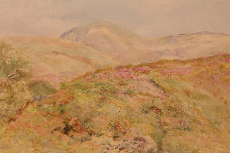 "North Wales Spring" Oil Painting Edward Steel Harper For Sale at 1stDibs