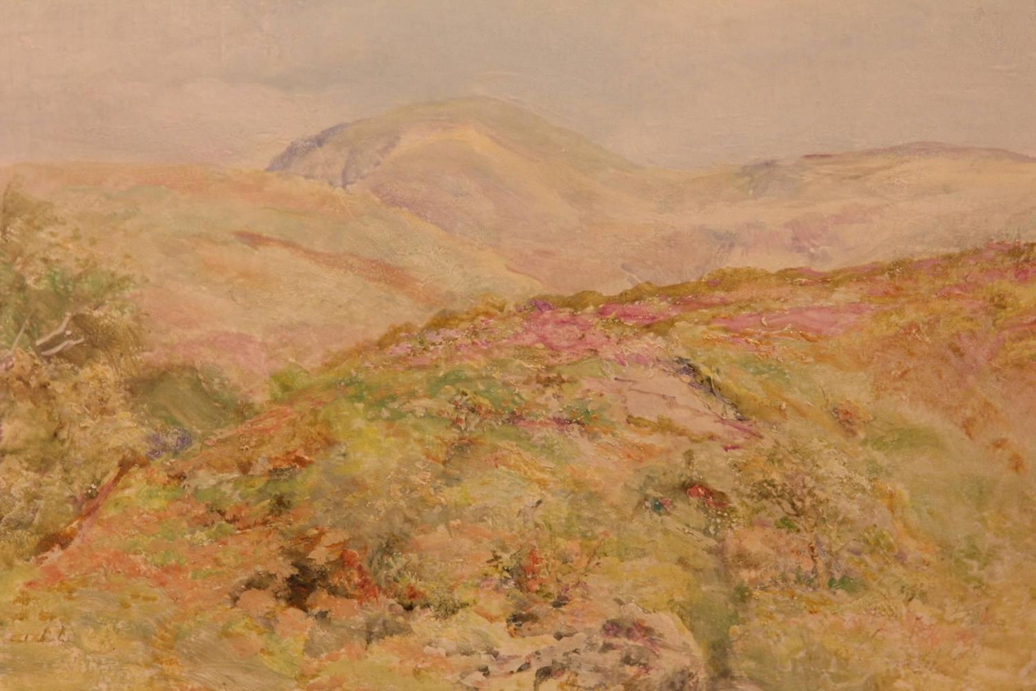 "North Wales Spring" Oil Painting Edward Steel Harper For Sale at 1stdibs