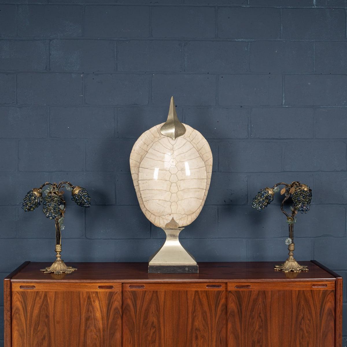 20thC "Blonde" Turtle Shell On A Metal Mount By Anthony Redmile, London ...