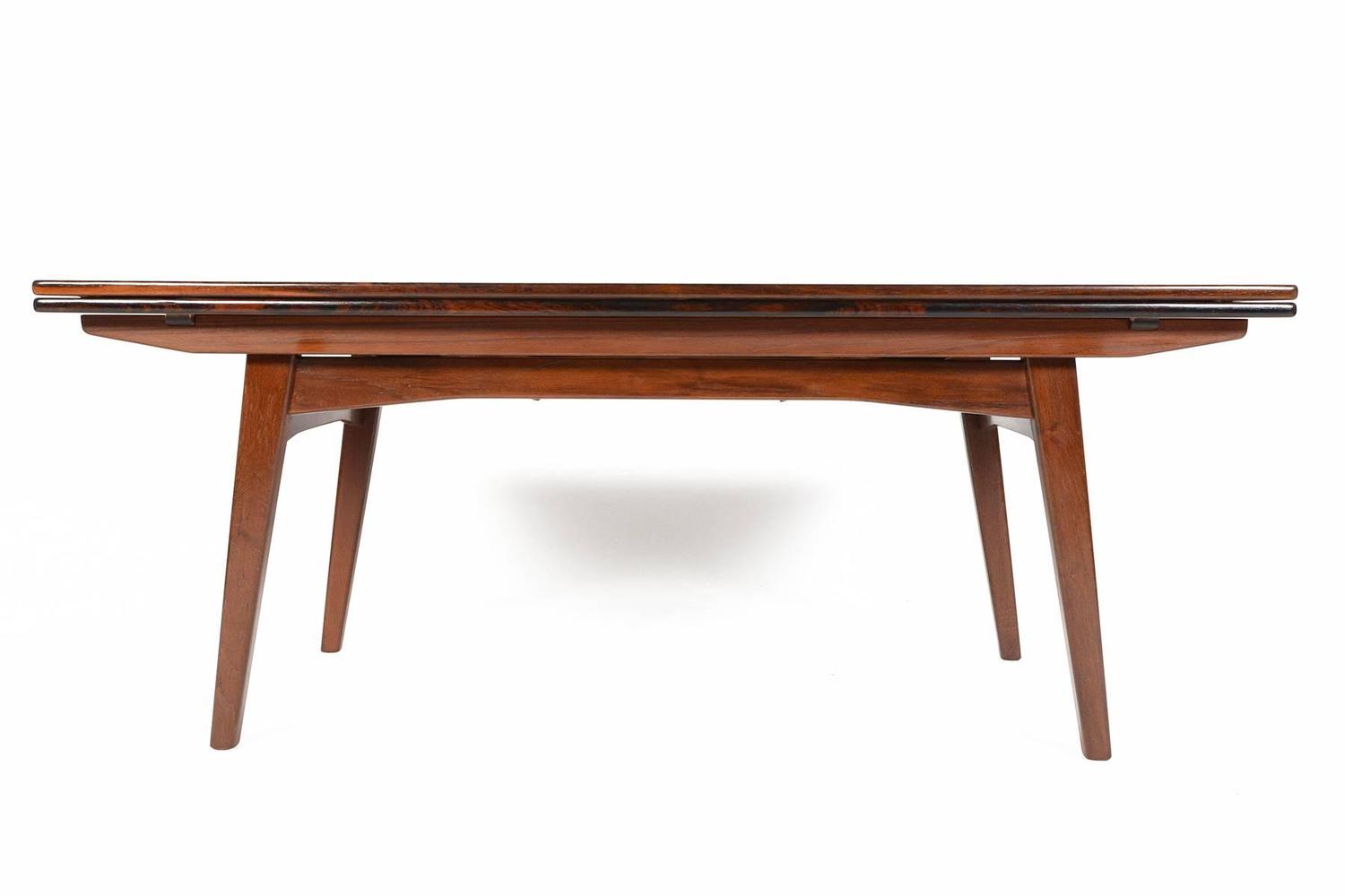 Danish Modern Rosewood Elevation Coffee Table For Sale at 1stdibs