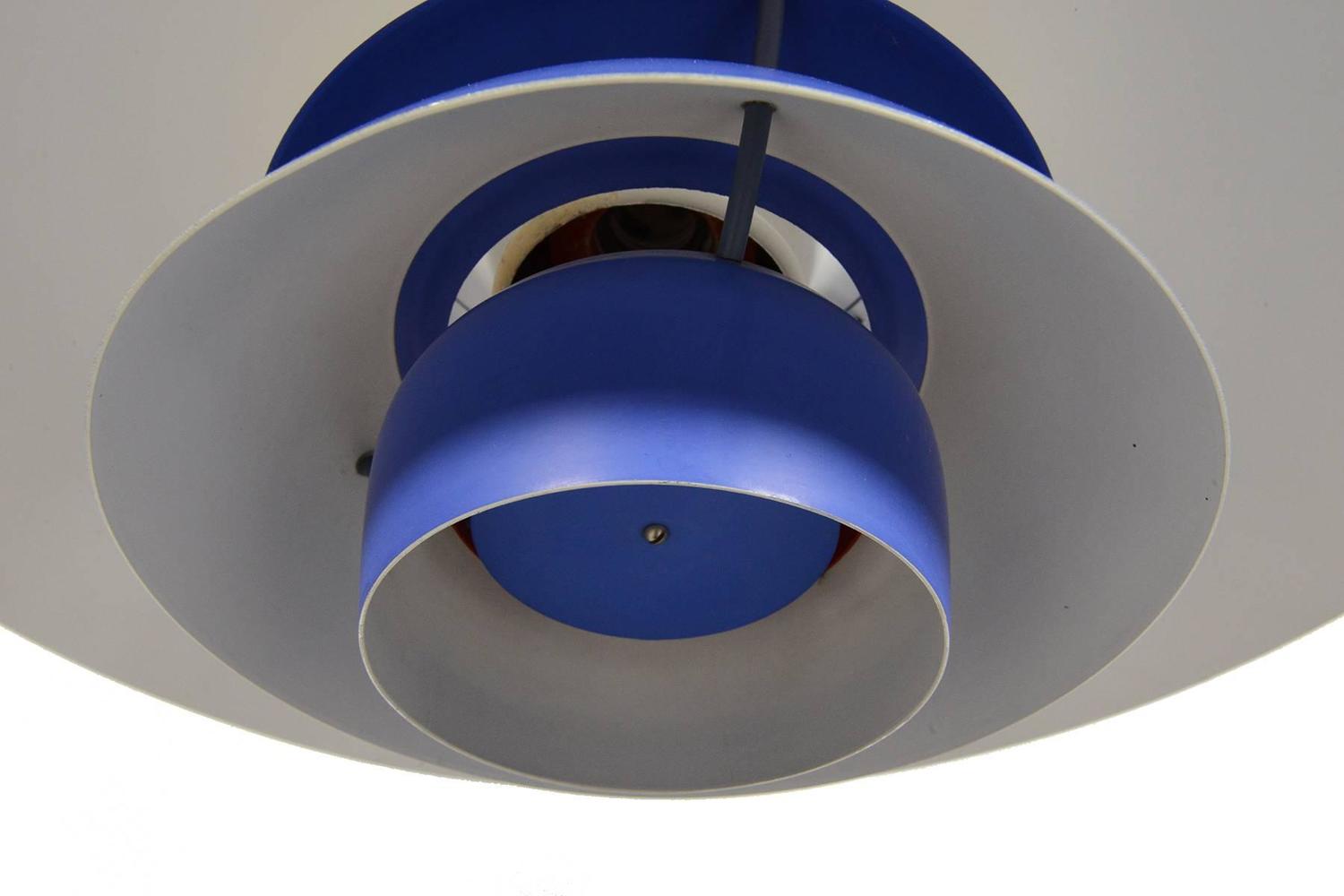 Purple PH5 Lamp For Sale at 1stdibs