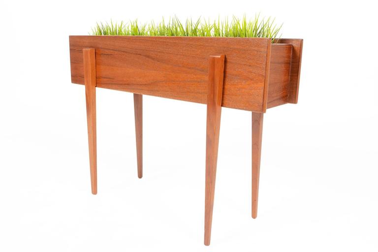 Danish Modern Teak Planter at 1stDibs