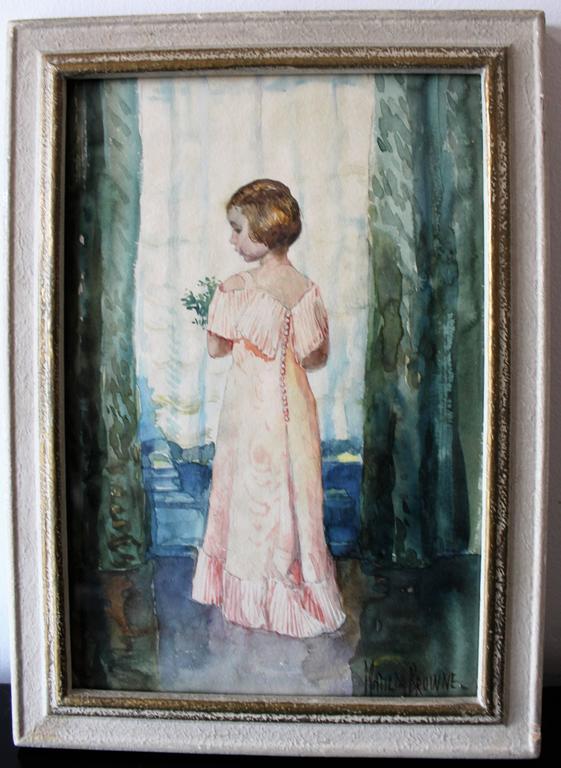 Matilda Browne Painting at 1stDibs