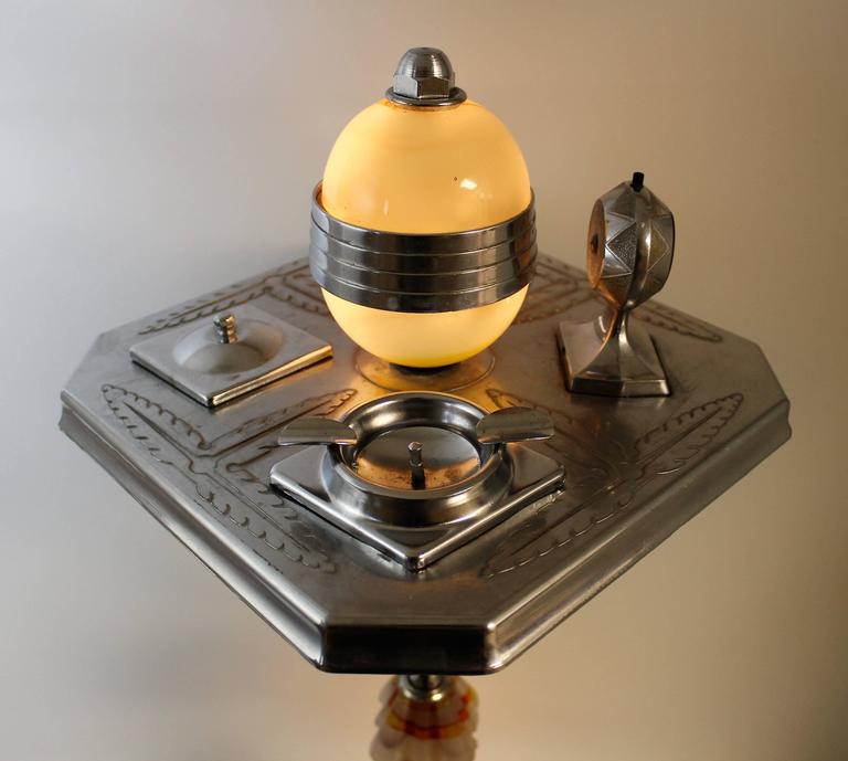 Art Deco Smoking Stand at 1stdibs