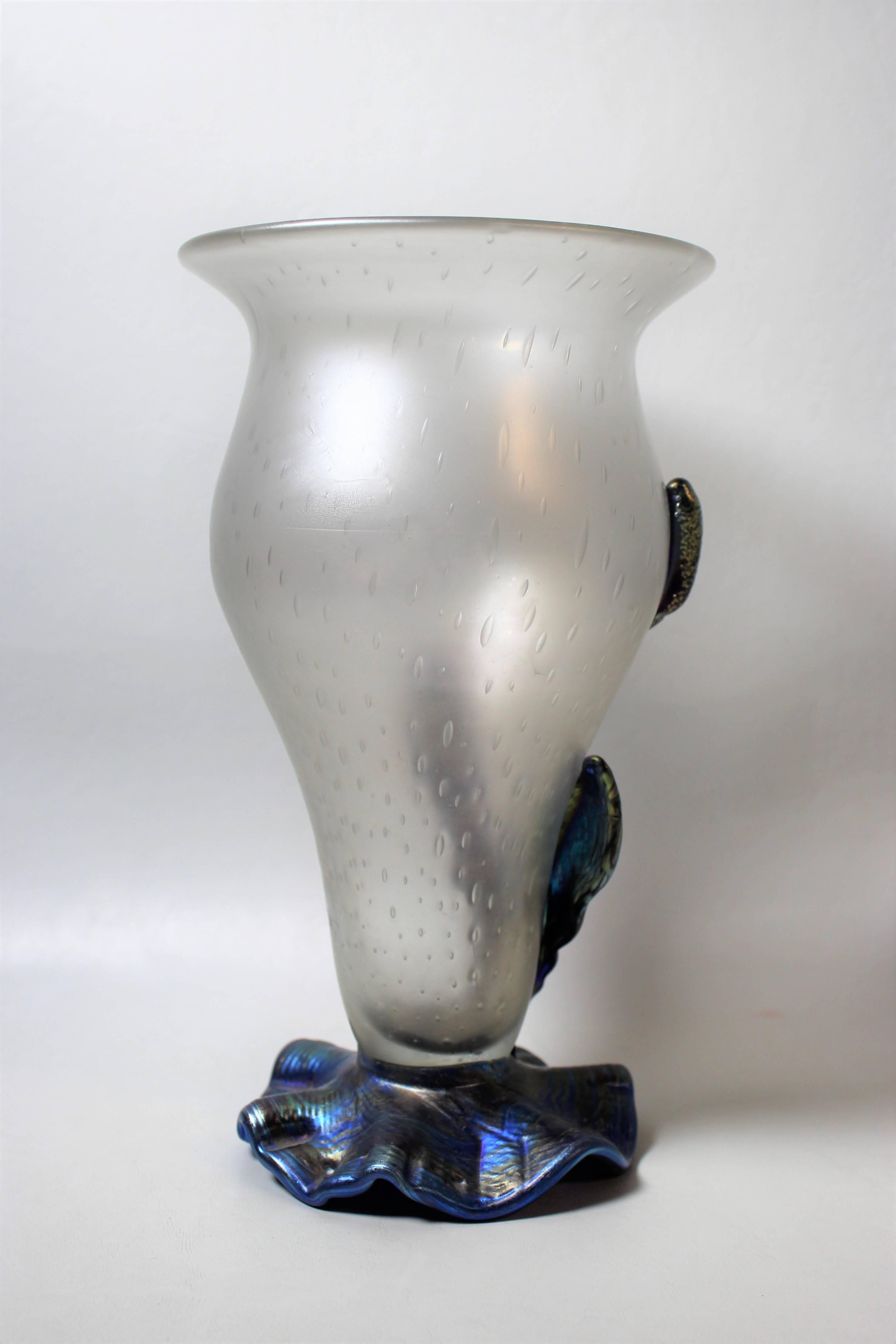 Loetz Art Glass Vase at 1stDibs | loetz glass for sale, loetz art glass ...