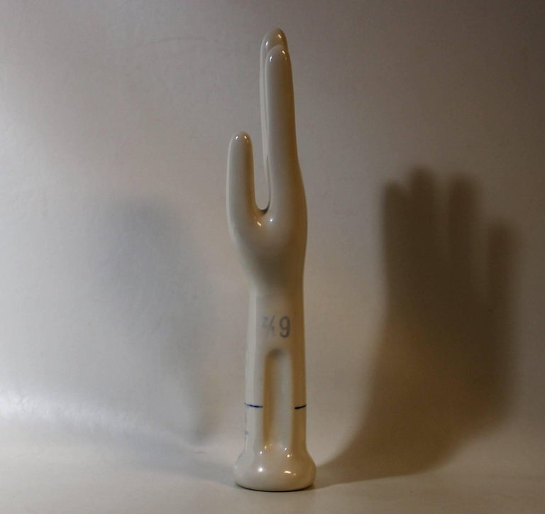 Industrial Porcelain Hand Mold at 1stDibs