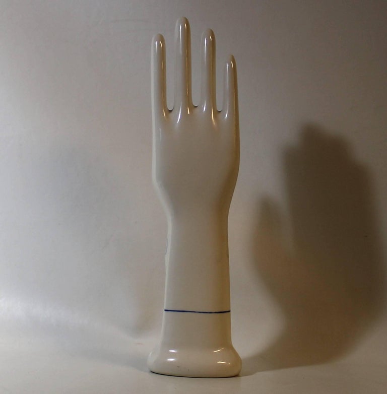 Industrial Porcelain Hand Mold at 1stDibs