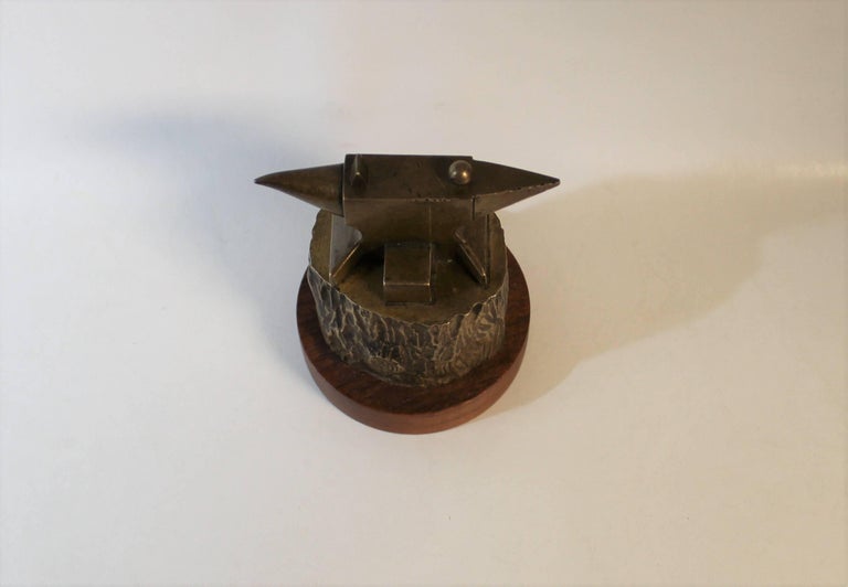 Bronze Sculpture of Anvil For Sale at 1stDibs