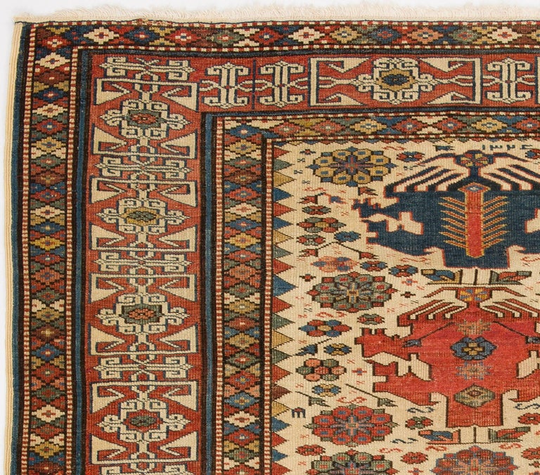 Antique Caucasian Shirvan Rug at 1stDibs