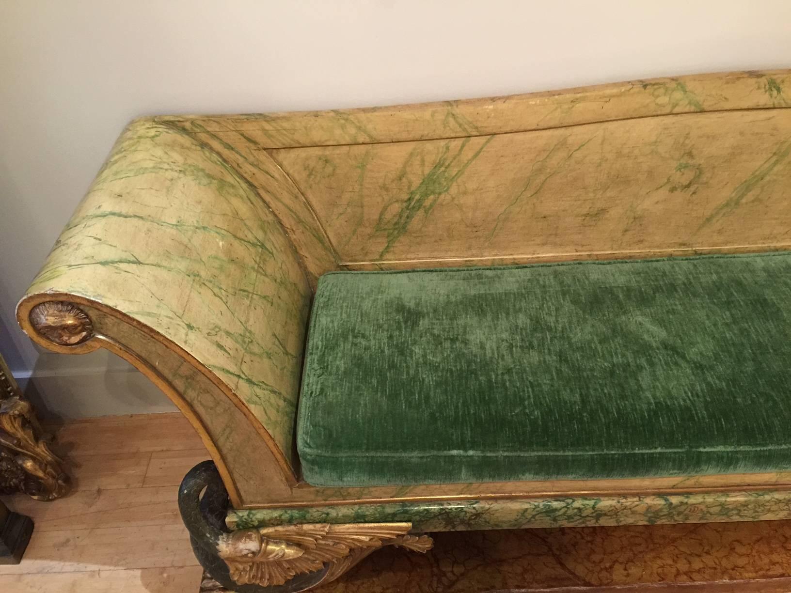 Decorative Sofa Period Napoleon III, Italy or France at 1stDibs