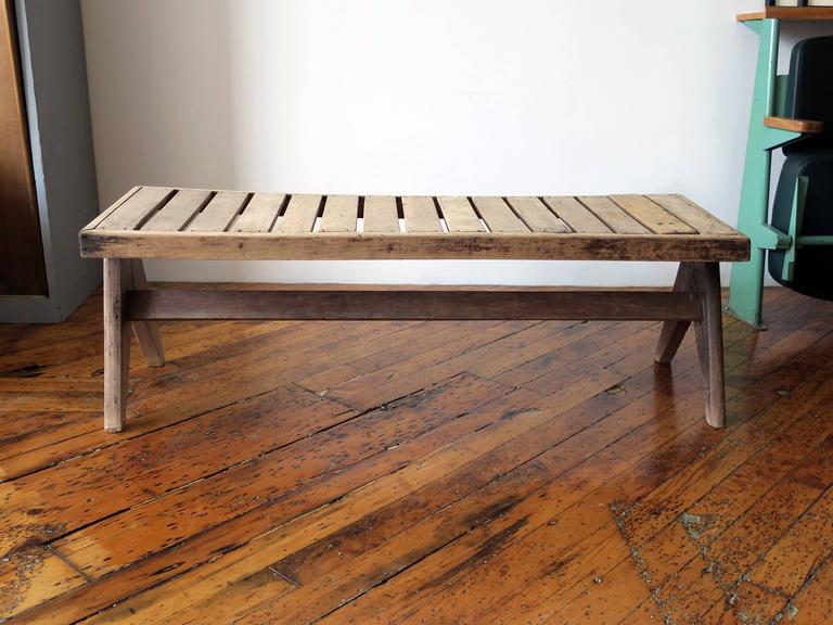 Pierre Jeanneret Bench from Chandigarh, circa 1955 at 1stDibs | pierre ...