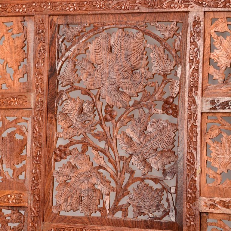 Reclaimed Wood Fourpanel Screen India 14259302 PARAVENT 4 PANEL INDIAN ...