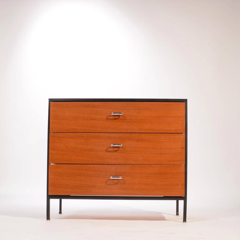 George Nelson Steel Frame Dresser for Herman Miller at 1stDibs