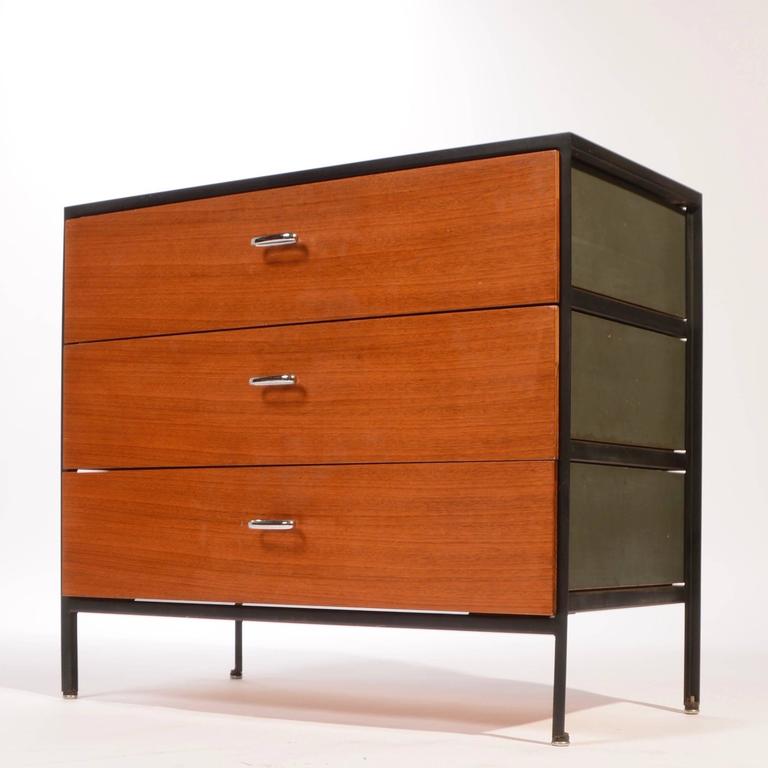 George Nelson Steel Frame Dresser for Herman Miller at 1stDibs