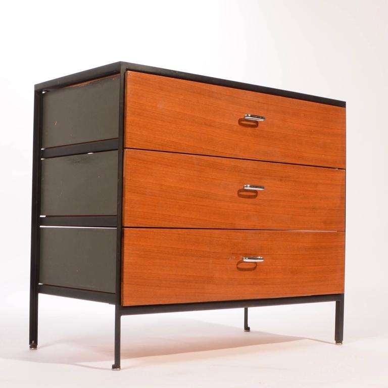 George Nelson Steel Frame Dresser for Herman Miller at 1stDibs