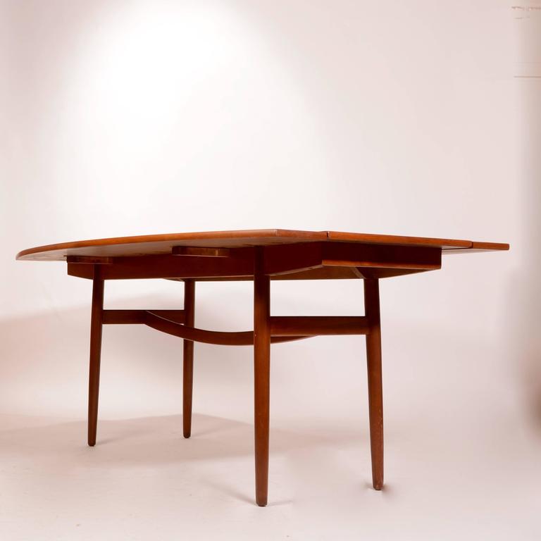 Drexel "Parallel" Drop-Leaf Table by Barney Flag at 1stDibs | drexel drop leaf table, drexel ...