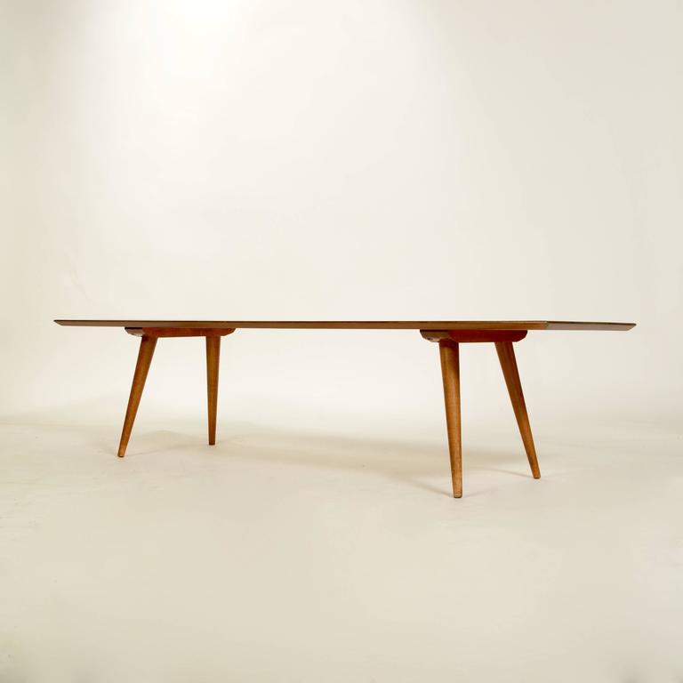 Refinished Planner Group Table by Paul McCobb For Sale at 1stDibs
