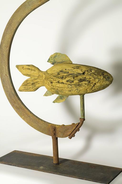 Primitive Style Fish Trade Sign at 1stDibs