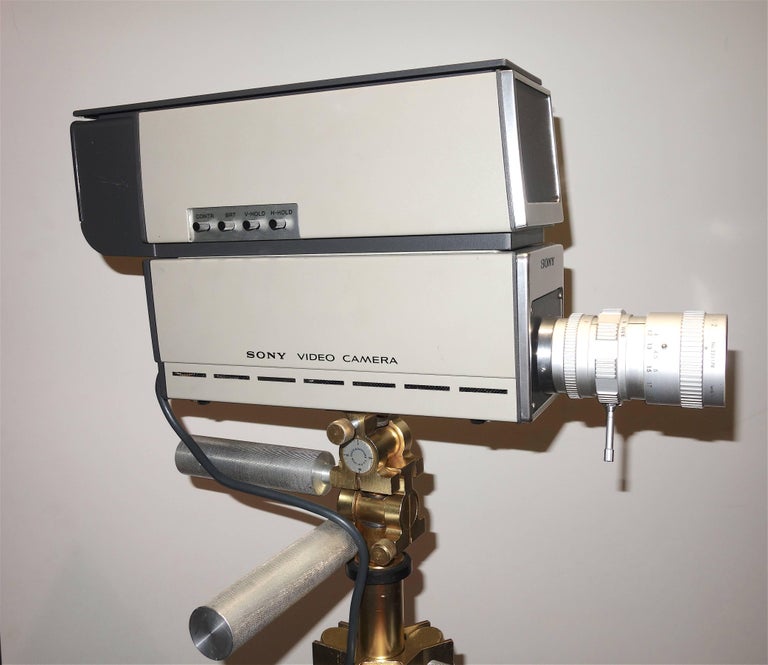 Sony Vintage Vidicon Video Camera, circa 1969-1970, Classic, Iconic ...