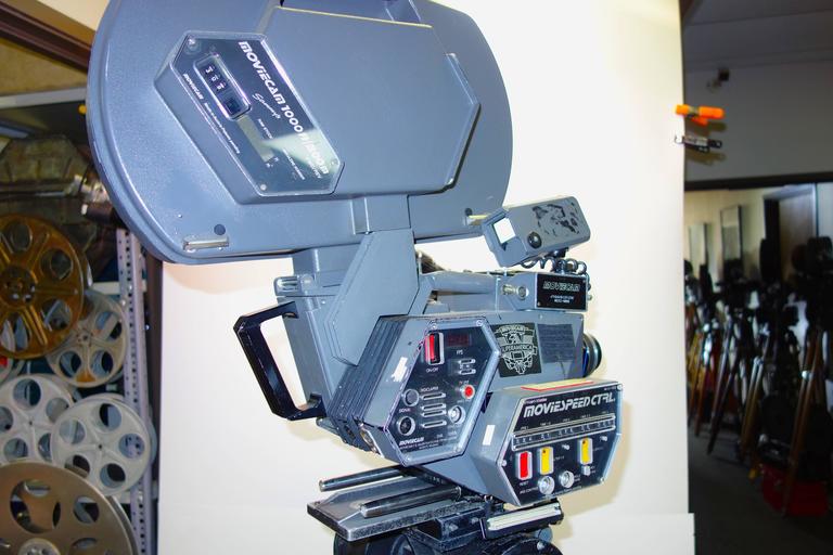 Feature Film Camera Used On James Bond Movies, Movie Cam, C. 1980s ...