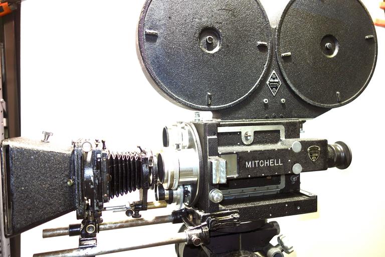 Movie Camera 35mm Mitchell Film Camera as Sculpture Hollywd Original ...
