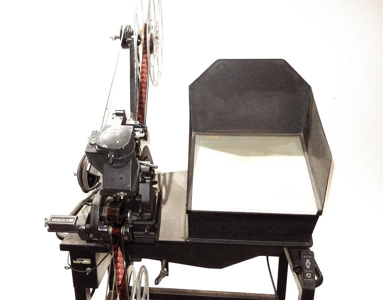 Hollywood Moviola Editor Rare Huge Sculpture, Mid-Century Ex Disney Use ...