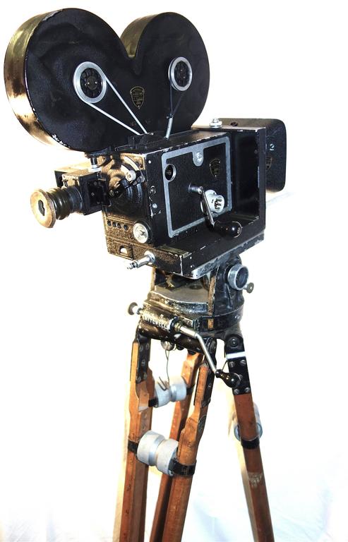 Mitchell Model A 35mm Movie Camera 1919 Design, Hand Crank as Sculpture ...