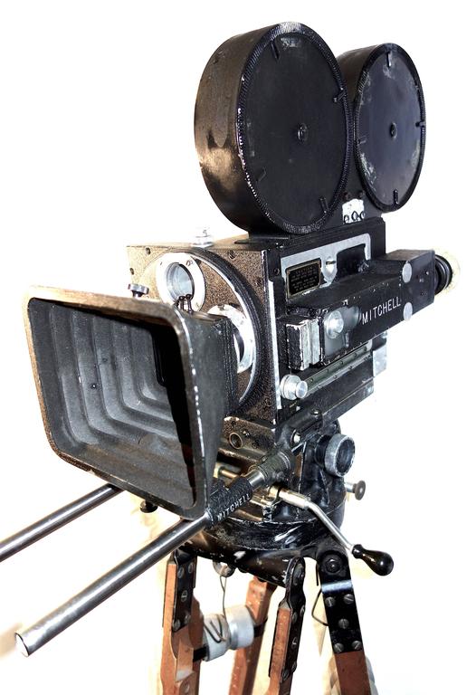 Mitchell Model A 35mm Movie Camera 1919 Design, Hand Crank as Sculpture ...