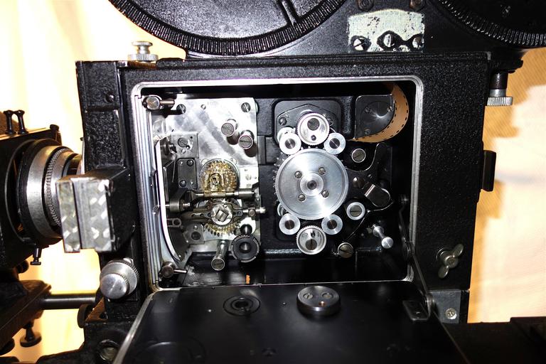 Mitchell Model A 35mm Movie Camera 1919 Design, Hand Crank as Sculpture ...