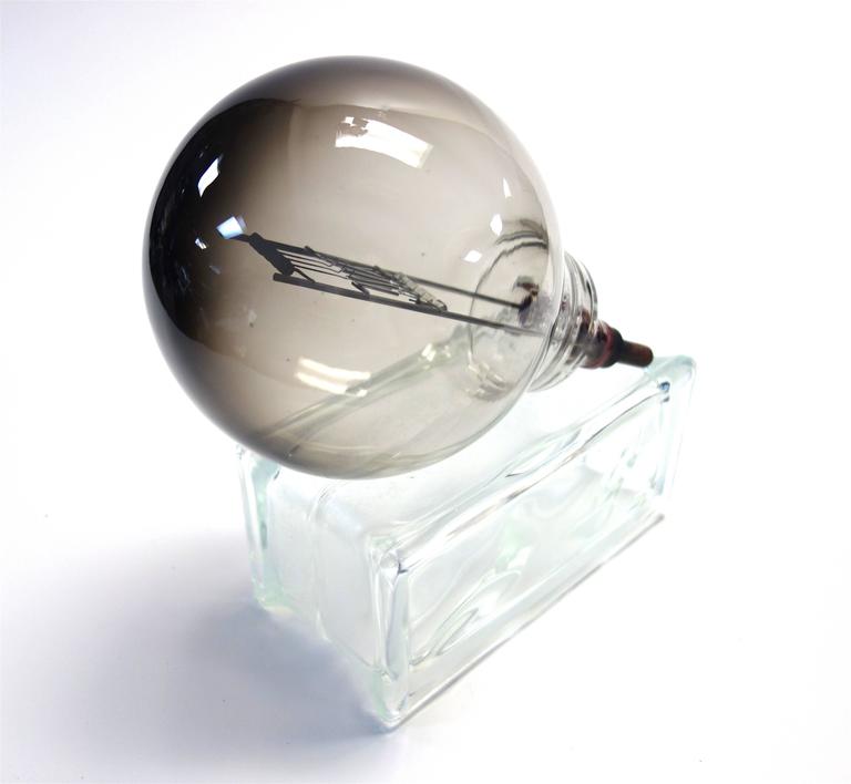 Vintage CINEMA Spotlight Light Bulb As Sculpture X Paramount, Circa 50 ...