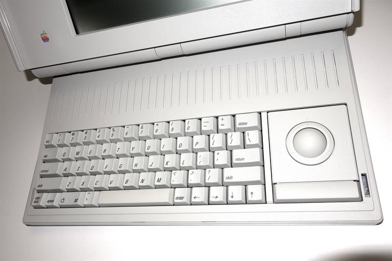 First Macintosh Portable Computer as New Complete Designer Icon For ...