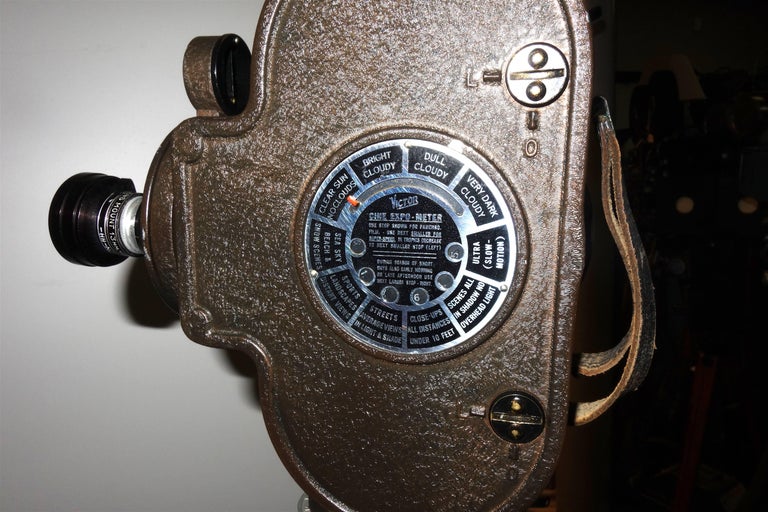 Victor Cine Motion Picture Camera Model 3 Hand Wind, circa 1930s at ...